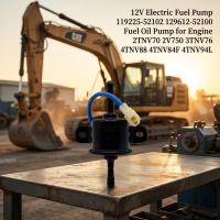 China 12V Electric Fuel Pump 119225-52102 129612-52100 for Yanmar 2TNV70 2V750 3TNV76 4TNV88 4TNV94L for sale