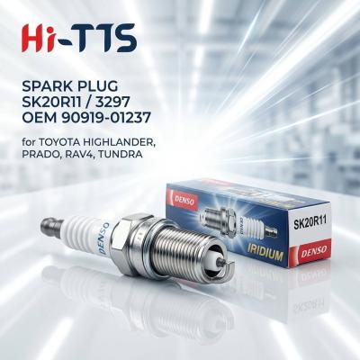 China Spark Plug SK20R11 9091901237 9091901238 for Toyota Highlander Prado RAV4 Tundra 2.4L 3.3L for sale