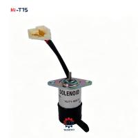 China 12V Fuel Shutoff Cut-off Solenoid Valve OE 16271-60010 16271-60012 For Excavator Diesel Engine Factory Direct Supply for sale