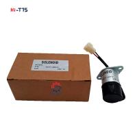 China 12V Fuel Shutoff Cut-off Solenoid Valve OE 16271-60010 16271-60012 For Excavator Diesel Engine Factory Direct Supply for sale