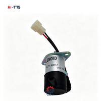 China 12V Fuel Shutoff Cut-off Solenoid Valve OE 16271-60010 16271-60012 For Excavator Diesel Engine Factory Direct Supply for sale