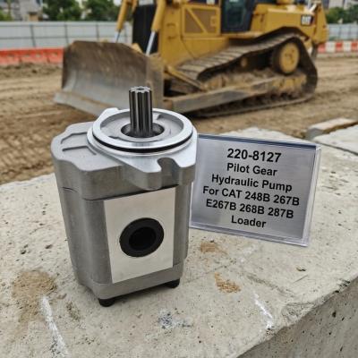 China CAT Pilot Hydraulic Gear Pump 220-8127 2208127 For Skid Steer Loader 248B 267B E267B 268B 287B Replacement Parts for sale