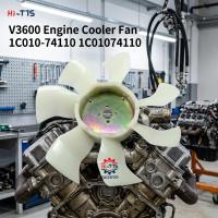 China Liugong Wheel Loader Diesel Engine Cooling Fan Blade 6 Blades OE 40C0619 Fit CLG933D CLG936D WD615 Replacement Parts for sale