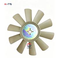 China Excavator Cooling Fan Blade 10 Blades 8 Holes Fit PC56-7 4D84 4D87 Diesel Engine Replacement Parts for sale
