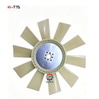 China Excavator Cooling Fan Blade 10 Blades 8 Holes Fit PC56-7 4D84 4D87 Diesel Engine Replacement Parts for sale
