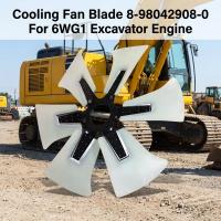 China Excavator Cooling Fan Blade 11 Blades OE 21060-90069 Fit 4JB1 Diesel Engine EX60 SH60 Replacement Parts for sale