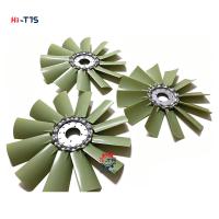 China Excavator Cooling Fan Blade 12 Blades OE 1-13660371-0 1-13600371-0 Fit 6HK1 Diesel Engine ZX200-3 ZX360-3 SH350-5 Replacement Parts for sale