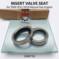 China Engine Machinery Parts 3508, 3512, 3516 G3516B G3512  48mm Steel Alloy Casted Valve Seat Insert 266-8718 191-6760 2668718 1916760 for sale