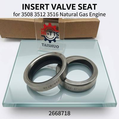 China Engine Machinery Parts 3508, 3512, 3516 G3516B G3512  48mm Steel Alloy Casted Valve Seat Insert 266-8718 191-6760 2668718 1916760 for sale