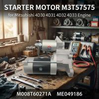 China Starter Motors 24v 9T 3.7kw 4D30  M002T67881 M2T66871 4D31 ME017085 M002T67873 Diesel Engine Construction Engine Parts for sale