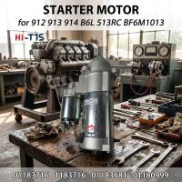 China 01183716 1183716 01183681 01180999 Starter Motor for 912 913 914 B6l 513RC BF6M1013 Diesel Engine Construction Engine Parts for sale