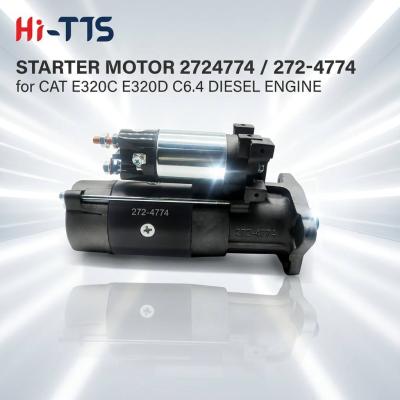 China Starter Motor 2724774 272-4774  125-2988 1252988 for  E320C E320D C6.4 Diesel Engine Construction Engine Parts for sale