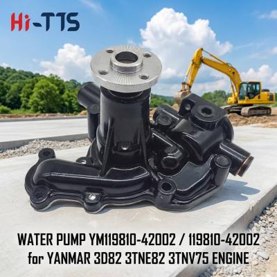 China For Yanmar  Excavator Diesel Engine 3TNV75 3TNE82 3D82 4D82 Water Pump 119810-42002 119810-42001  Engine Parts Construction Machinery Parts for sale
