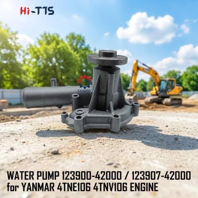 China Water Pump 123900-42000 123907-42000 For Yanmar 4TNE106 4TNV106 Diesel  Machinery Engine Parts for sale