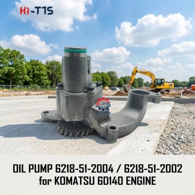 China Oil Pump 6211-51-1000 6218-51-2002 Oil Pump for 6D140 Engine Excavator Spare Parts Machinery Engine Parts for sale