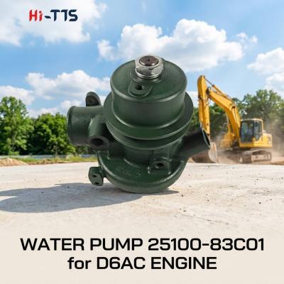 China Water Pump 25100-83C01 2510083C01 for Hyundai D6AC R300-9 Excavator Diesel Engine Parts for sale