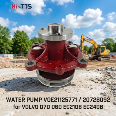 China 21404502 3668561 02937441 20726092 VOE21125771 Water Pump for EC210B EC240B D7D D6D Excavator Diesel Engine Parts for sale