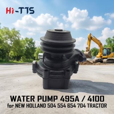 China Shanghai for New Holland 50 504 554 654 704 Tractor Accessories 495A 4100 Water Pump  Construction Machinery Spare Parts for sale