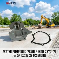 China Water Pump with Gasket 16110-78701-71 16110-78703-71 161107870171 161107870371 for Diesel Engine 1DZ 2Z 3Z Forklift Parts Construction Machinery Part for sale