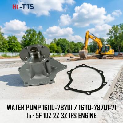 China Water Pump with Gasket 16110-78701-71 16110-78703-71 161107870171 161107870371 for Diesel Engine 1DZ 2Z 3Z Forklift Parts Construction Machinery Part for sale