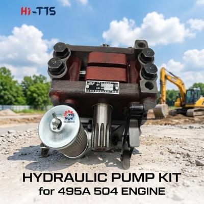 China 495 A 504 Precision CNC Machined Hydraulic Oil Pump Assembly for 495A 504 Diesel Tractor Manufactured Shanghai Jiangsu for sale