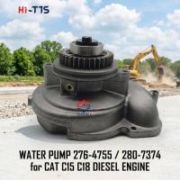China Construction Machinery Part  Engine Water Pump 276-4755 280-7374 314-5155 2764755 2807374 3145155 for Excavator CAT 365C 374D 385C 390D C15 C18 for sale