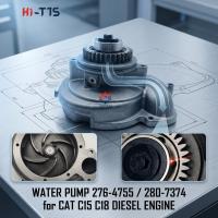 China 276-4755 280-7374 314-5155 OEM Standard Aftermarket Water Pump for CAT 365C 374D 385C 390D C15 C18 Engine for sale