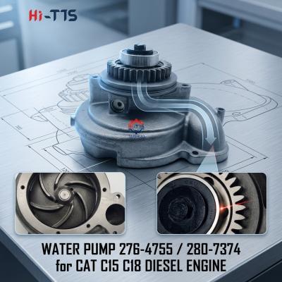China 276-4755 280-7374 314-5155 OEM Standard Aftermarket Water Pump for CAT 365C 374D 385C 390D C15 C18 Engine for sale
