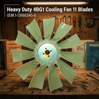 China Isuzu 4BG1 11-Blade Cooling Fan for Hitachi ZX120 ZX110 Excavator OEM 1-13660345-0 8-97161599-0 Replacement for sale