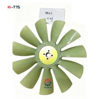 China Direct Fit Bolt-On Engine Cooling Fan Blade 11 Blades 1-13660345-0 8-97161599-0 Isuzu 4BG1 Excavator Fleet Maintenance Part for sale