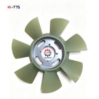 China Heavy Duty 4D84 Diesel Engine Cooling Fan Blade 7 Blades 4 Holes Replacement Parts Fit Yanmar Mini Excavator for sale