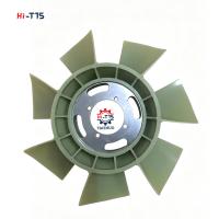 China Heavy Duty 4D84 Diesel Engine Cooling Fan Blade 7 Blades 4 Holes Replacement Parts Fit Yanmar Mini Excavator for sale