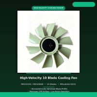 China High-Velocity 10 Blade Excavator Cooling Fan ME018185 ME038468 for Mitsubishi 6D31 Diesel SK200-2 SK200-3 SK200-5 Parts for sale