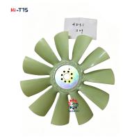 China Direct Fit 11 Blade Cooling Fan OE Z530-38-65-8T11 8 Holes for 4D31 Diesel Kato HD450-7 Excavator OEM Replacement for sale