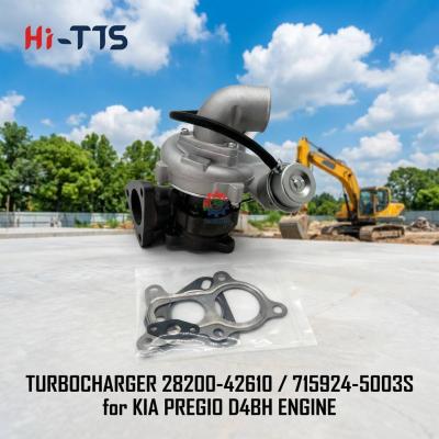 China GT1749S Turbo 715924-0001 715924-5004S 715924-5003S 28200-42700 28200-42610 for Kia Hyundai  Excavator Engine Construction Machinery Parts for sale