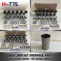 China 15011500003 DB58T Engine Repair Kit 150115-00003 Full Gasket Kit Liner Kit for DB58 Doosan Daewoo  Excavator Engine Construction Machinery Parts for sale