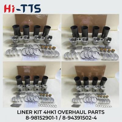 China 4JB1 4HK1 4JJ1 4HG1 OVERHAUL KITS Piston Ring Liner Kit for Isuzu Excavator Diesel Engine Parts  Construction Machinery Parts for sale