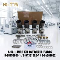 China 8-98152901-1 8-94391502-4 8-94391602-1 8-97616358-0  8-97375433-0 8-94395882-0 for ZX330-3 Excavator Engine Parts Complete Overhaul Kit 4HK1 Overhaul Kit Liner Kit for sale