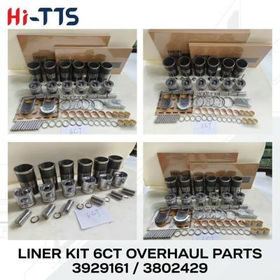 China 3929161 3802429 3800328 3802210 3901430 3802083 3802389  3800750 Overhaul Kit Liner Kit  for 6CT Complete Overhaul Kit  Excavator Engine Parts for sale