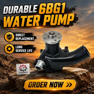 China 6BG1 Engine Water Pump OE 8972530280 8-97253028-0 Replacement Parts For Hitachi EX120 ZX120 EX200 ZX200 for sale