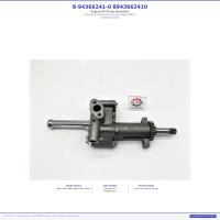 China 8-94366241-0 8943662410 Engine Oil Pump Cross Reference 5-12310-163-0 For Isuzu 4BG1T 6BD1T Aftermarket Replacement for sale