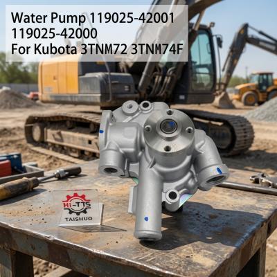 China 119025-42000 11902542000 Diesel Engine Water Pump Replacement For Compact Mini Excavator Kubota 3TNM72 3TNM74F for sale