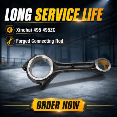 China High Torque Diesel Connecting Rod OE 495B-04201A-D1 Forged Alloy for Xinchai 495 495ZC Performance Replacement for sale