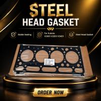 China OEM Standard Multi-Layer Steel Cylinder Head Gasket V2003 Diesel Engine 1G790-03310 for V2203 V2403 Kubota Replacement for sale