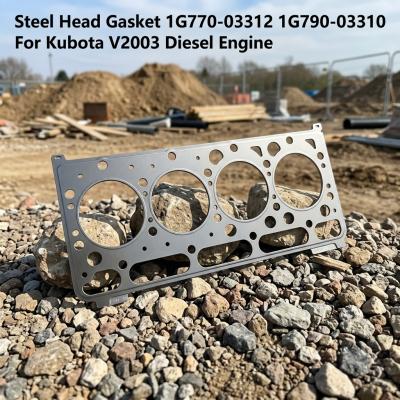 China Excavator Diesel Engine Steel Cylinder Head Gasket V2003 V2203 V2403 OE 1G770-03312 1G77003312 for Kubota Equipment for sale