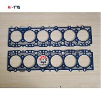 China Doosan DB58 DB58TIS Diesel Engine Blue Metal Cylinder Head Gasket 40060300071 400603-00071 for Excavator Overhaul for sale