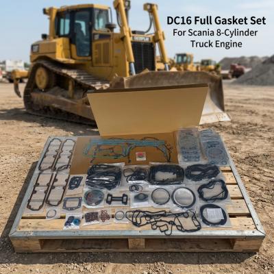 China Industrial DC16 Diesel Engine Full Gasket Overhaul Kit 551387 2295057 2268358 2158945 Complete Seal Set for sale
