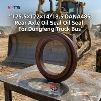China DANA 485 Rear Hub Oil Seal OE 3104081-ZM01A 125.5×172×14/18.5 OEM-Grade Precision Rear Axle Seal For Dongfeng Tianjin Heavy Truck Bus Aftermarket Replacement for sale