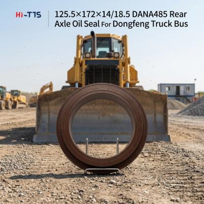 China DANA 485 Rear Hub Oil Seal OE 3104081-ZM01A 125.5×172×14/18.5 City Bus Coach Rear Axle Hub Seal For Tianjin Passenger Bus Public Transit Replacement Parts for sale