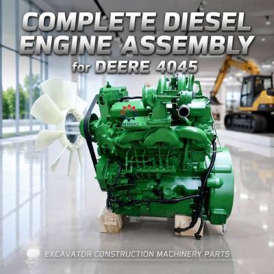 China High Quality 4045 Aluminum Complete Diesel Engine Assembly, Green Color, Construction Machinery Spare Parts for sale